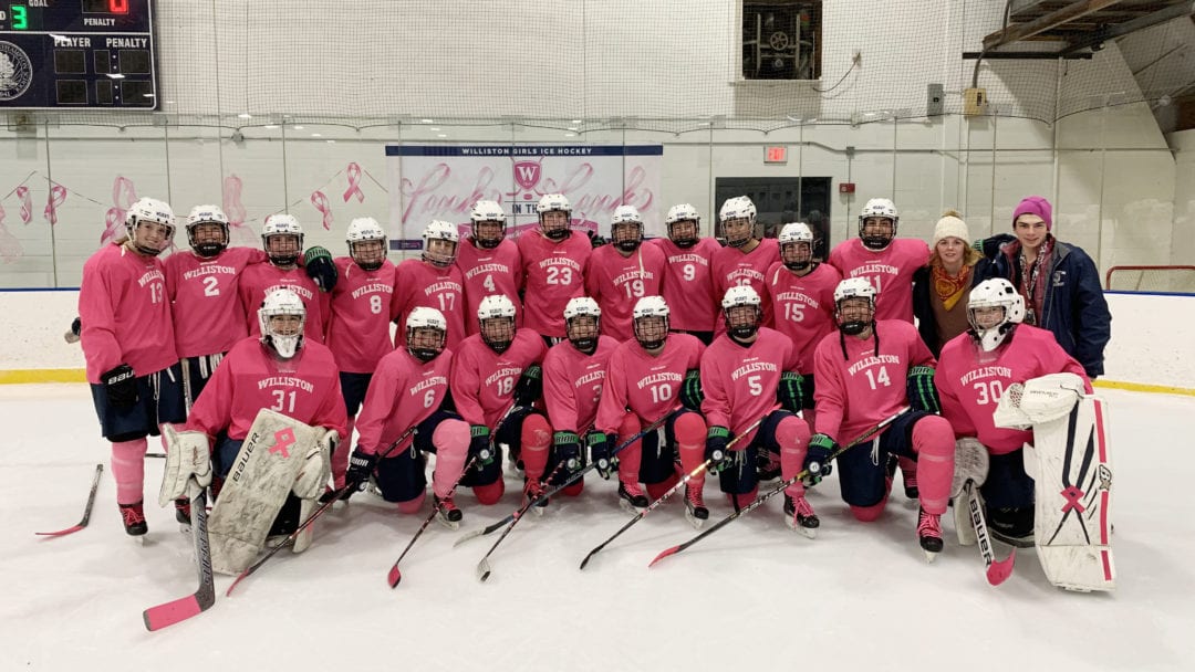 Hockey Players Display the Power of Pink - Williston