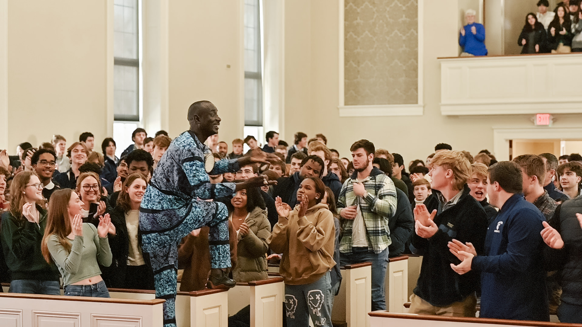 Massamba Diop and his tama bring school together during Martin Luther ...