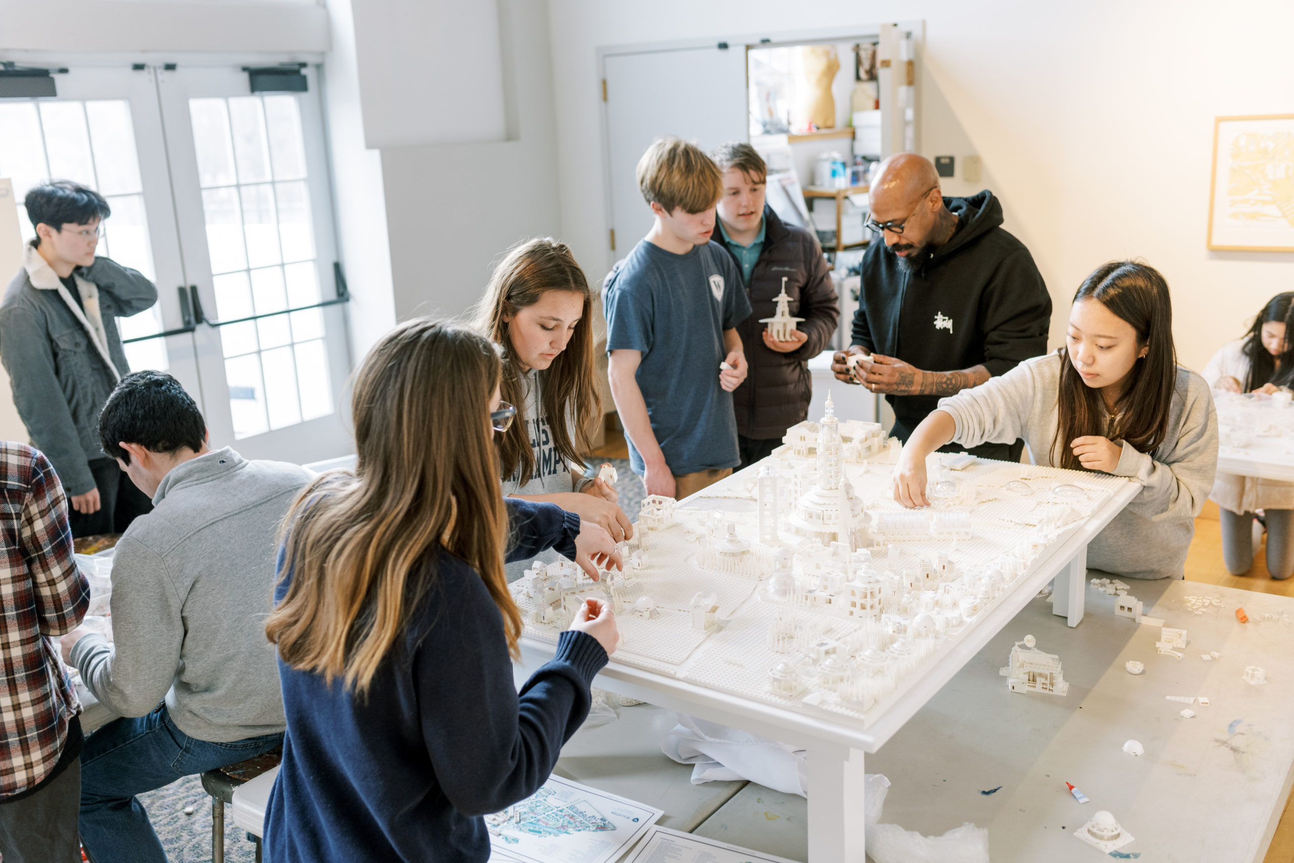Williston students, visiting artist Ekow Nimako look 1,000 years into ...
