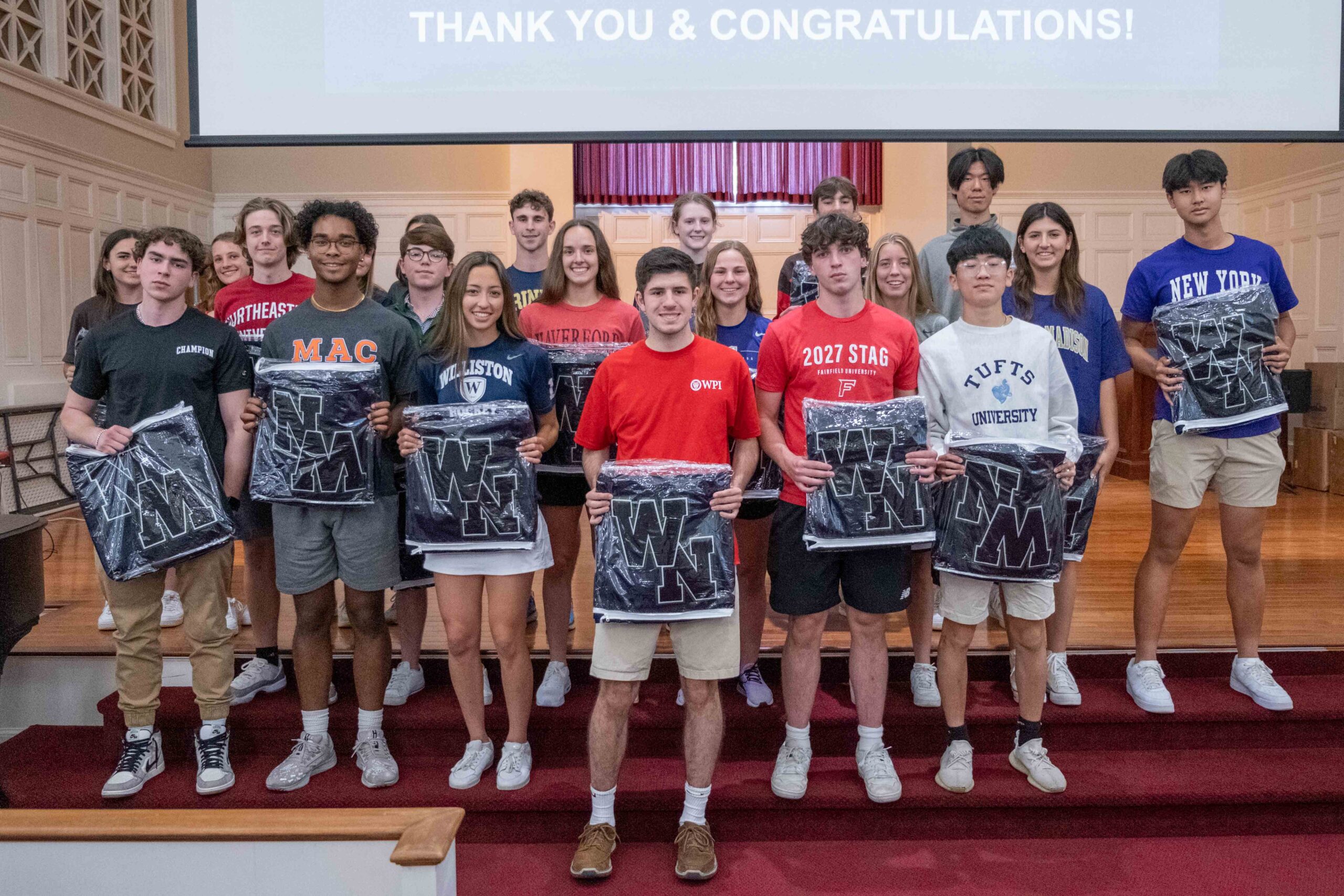 Spring Athletic Teams Recognized During Special Assembly; Bouchard ...
