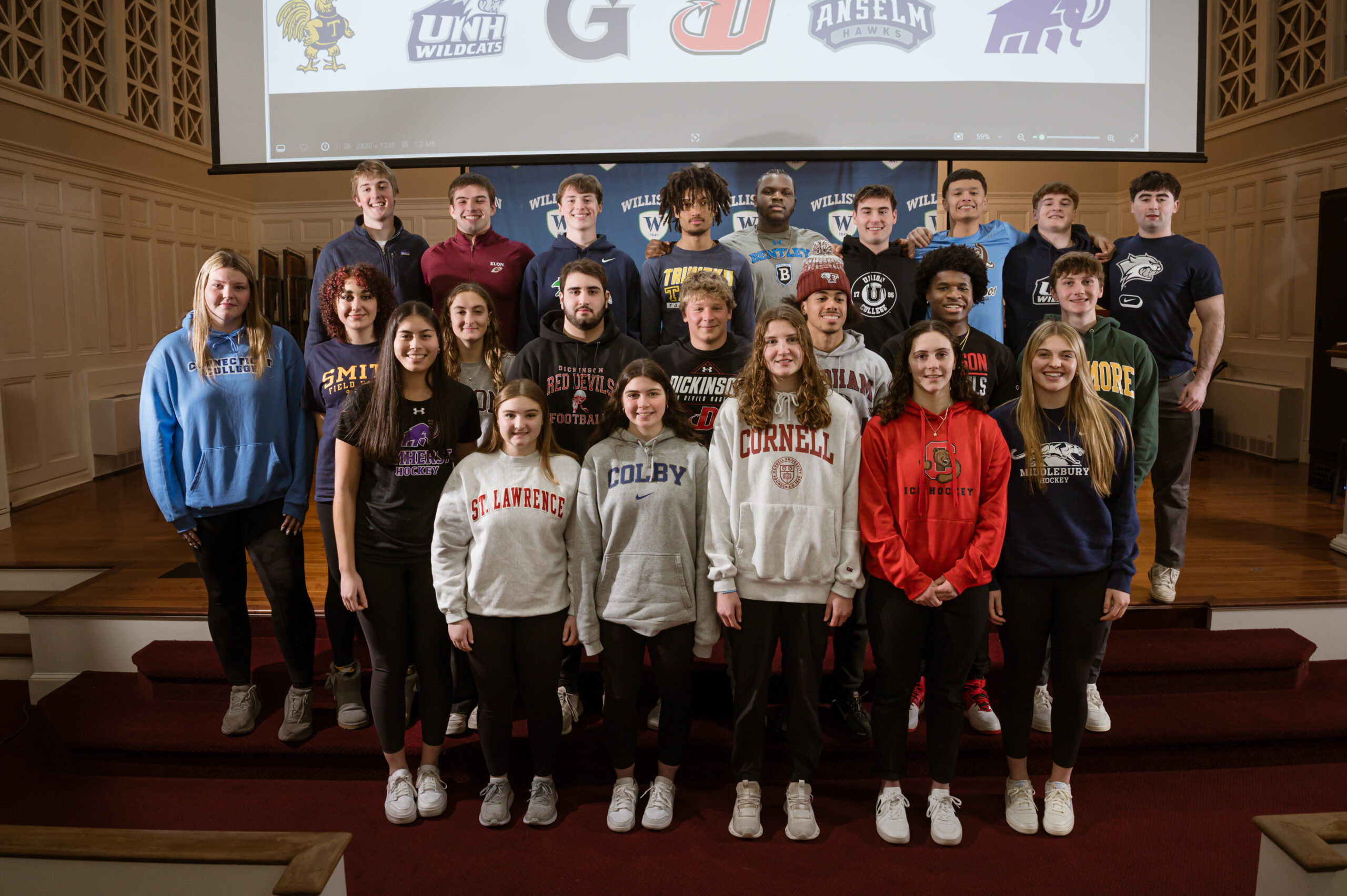 Twenty-six Seniors Celebrated During Winter Collegiate Athletic Commitment Ceremony - Williston