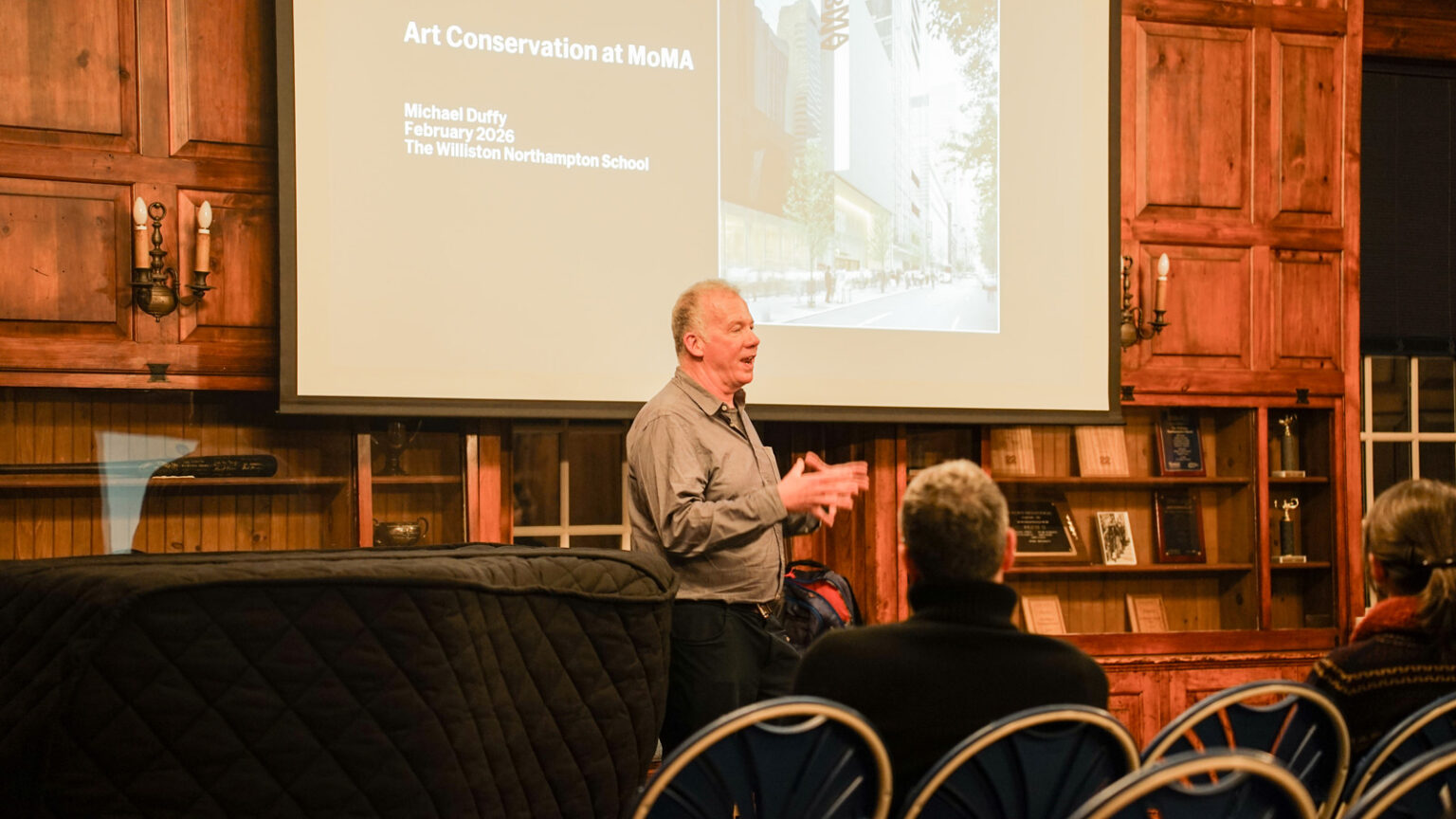 Art Conservator Michael Duffy Visits Campus As Latest Grum Project ...